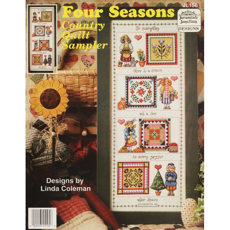 Four Seasons Country Quilt Sampler pattern - Textile Twirl Affordable ...